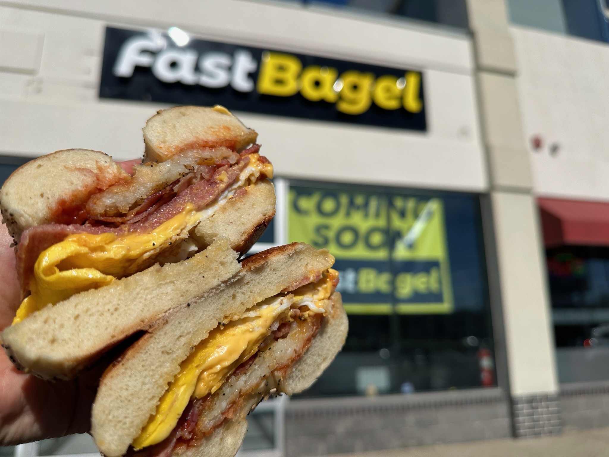 Fast Bagel's Ribbon Cutting in Woodbridge! | Fast Bagel